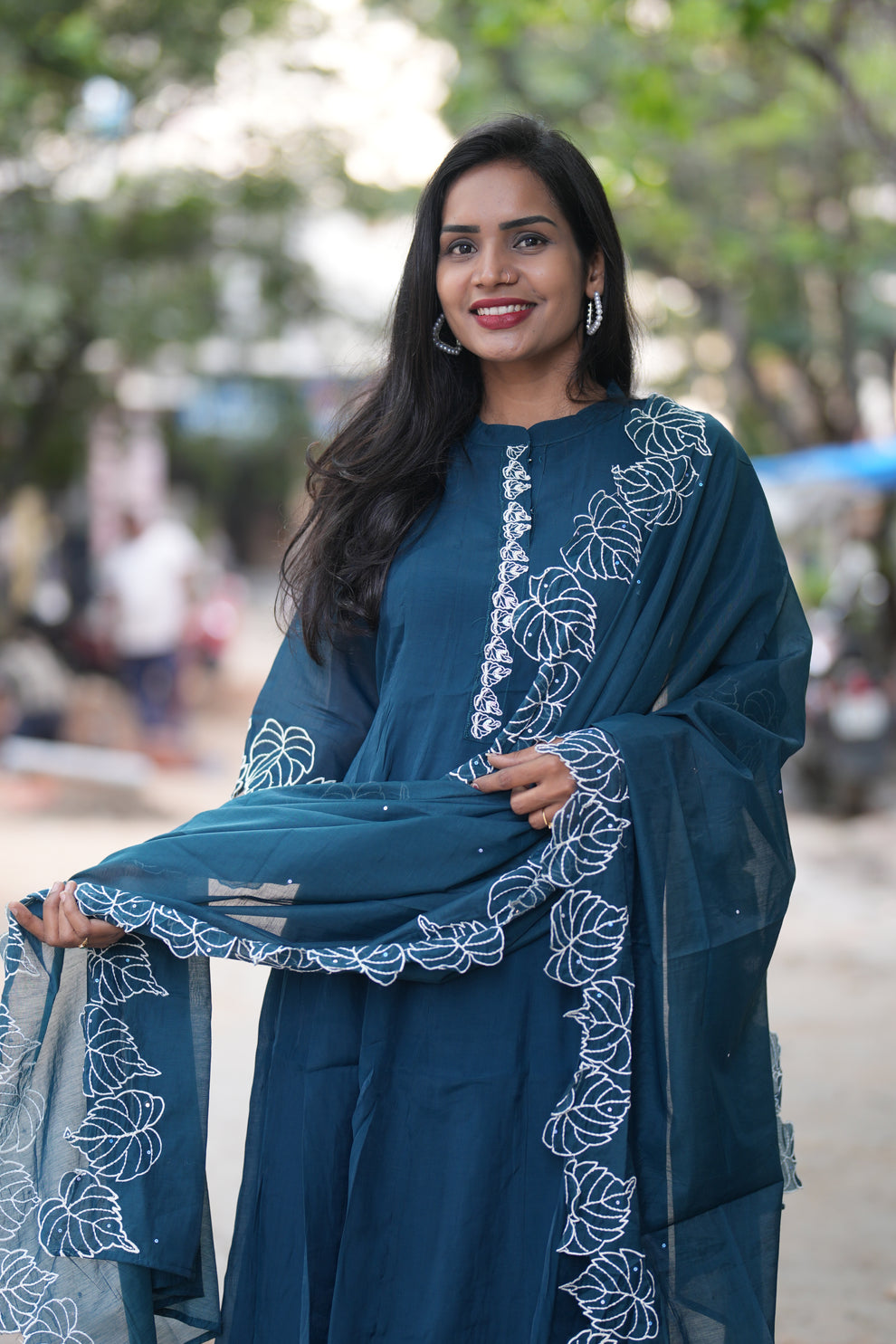 Morpeach Yellow Deisgner Wear 3 Piece Set – SrivalliCollection